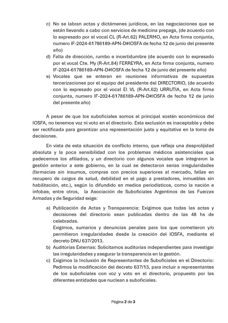 Asociación de suboficiales argentinos – Asociación dedicada a ...